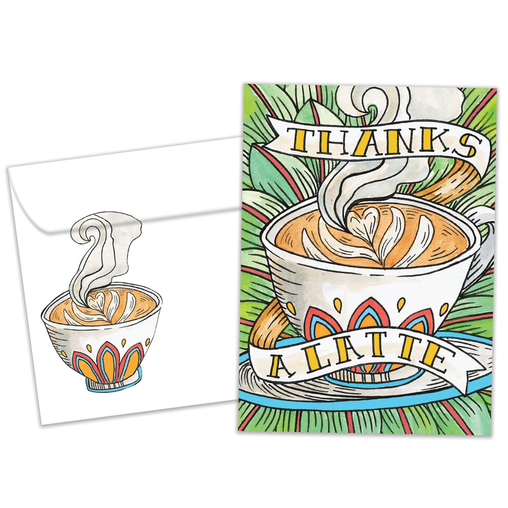 Thanks a Latte Thank You Card – Tree-Free Canada