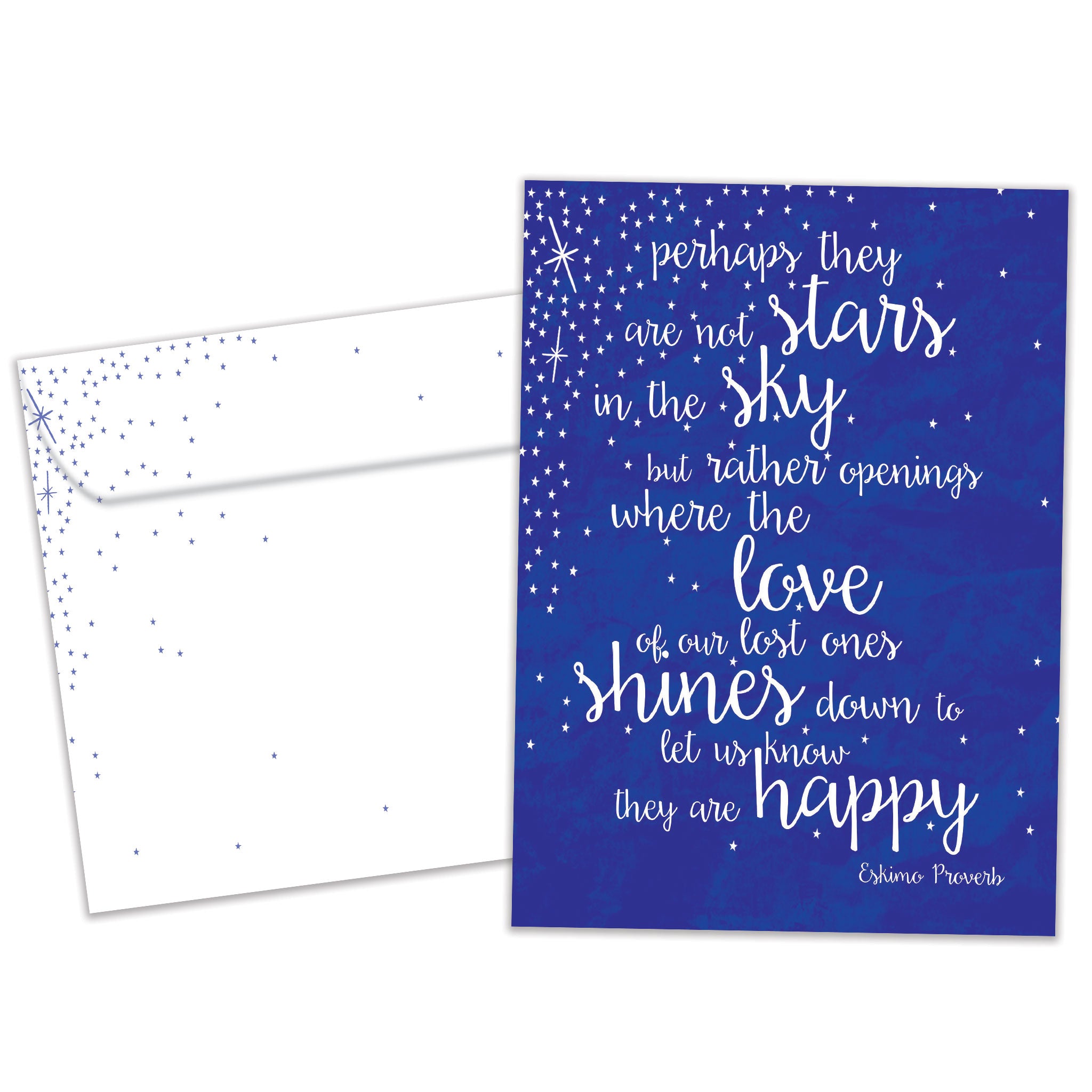 Eskimo Proverb Sympathy Card – Tree-Free Canada