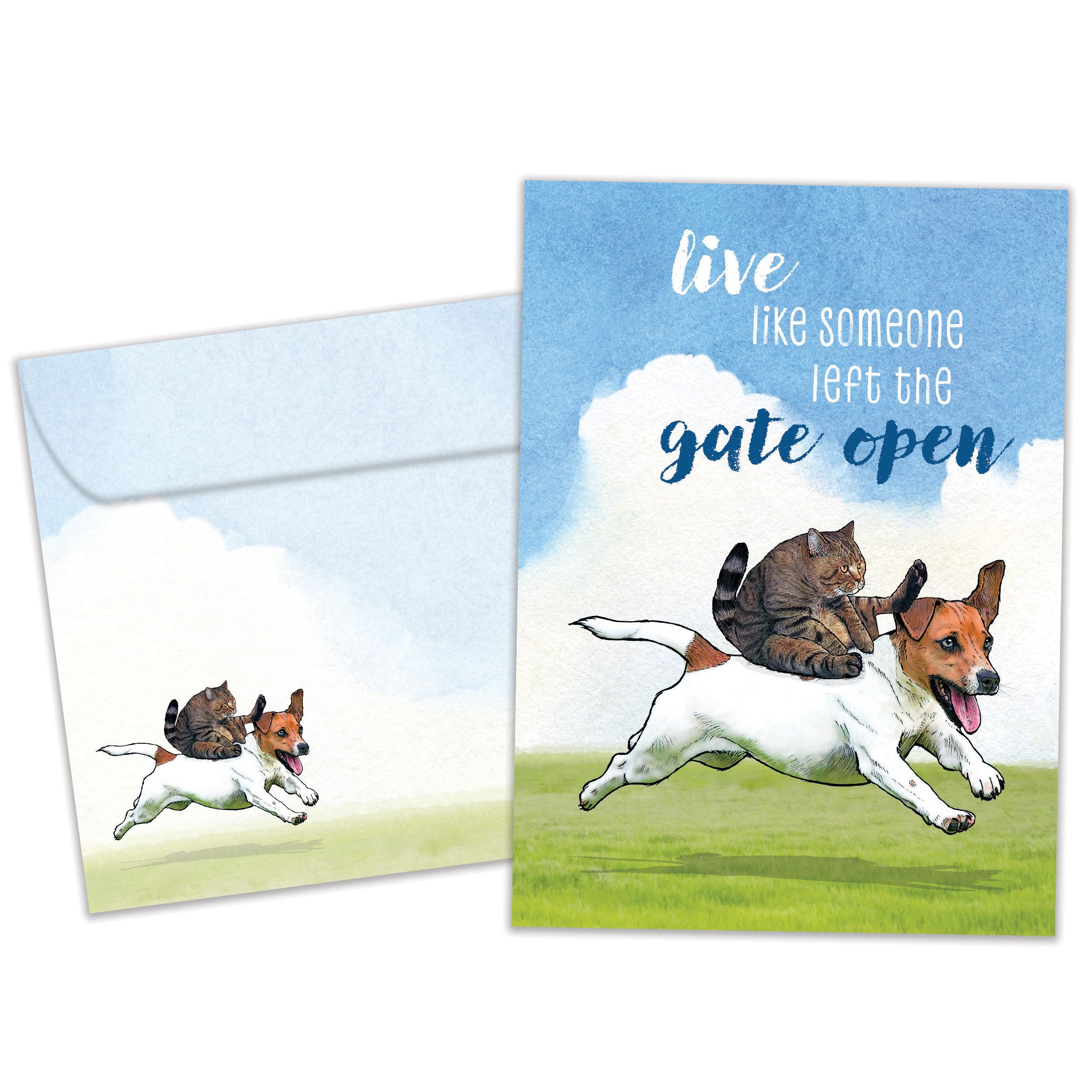 Gate Left Open Birthday Card – Tree-Free Canada