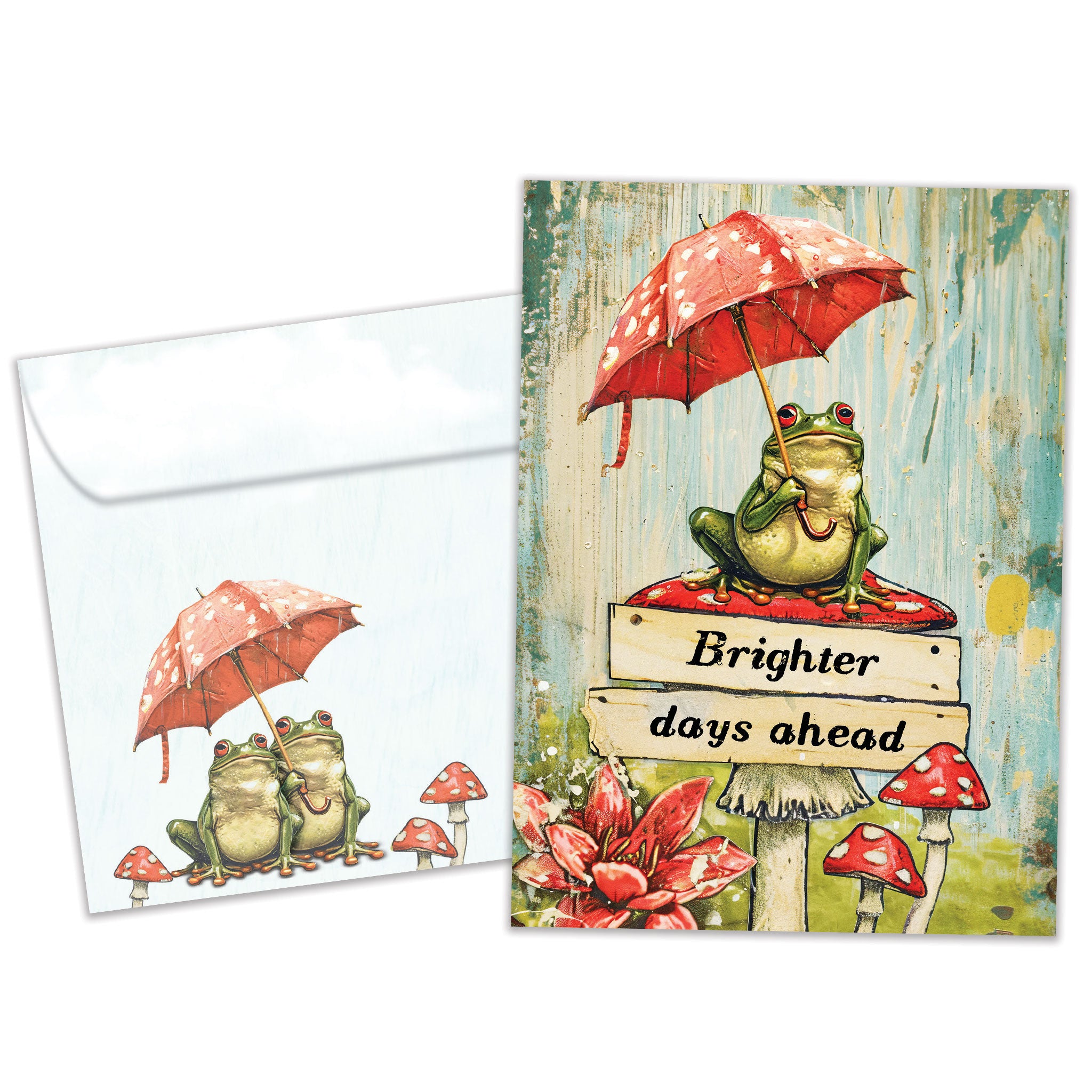 Brighter Frog Support & Encouragement Card – Tree-Free Canada